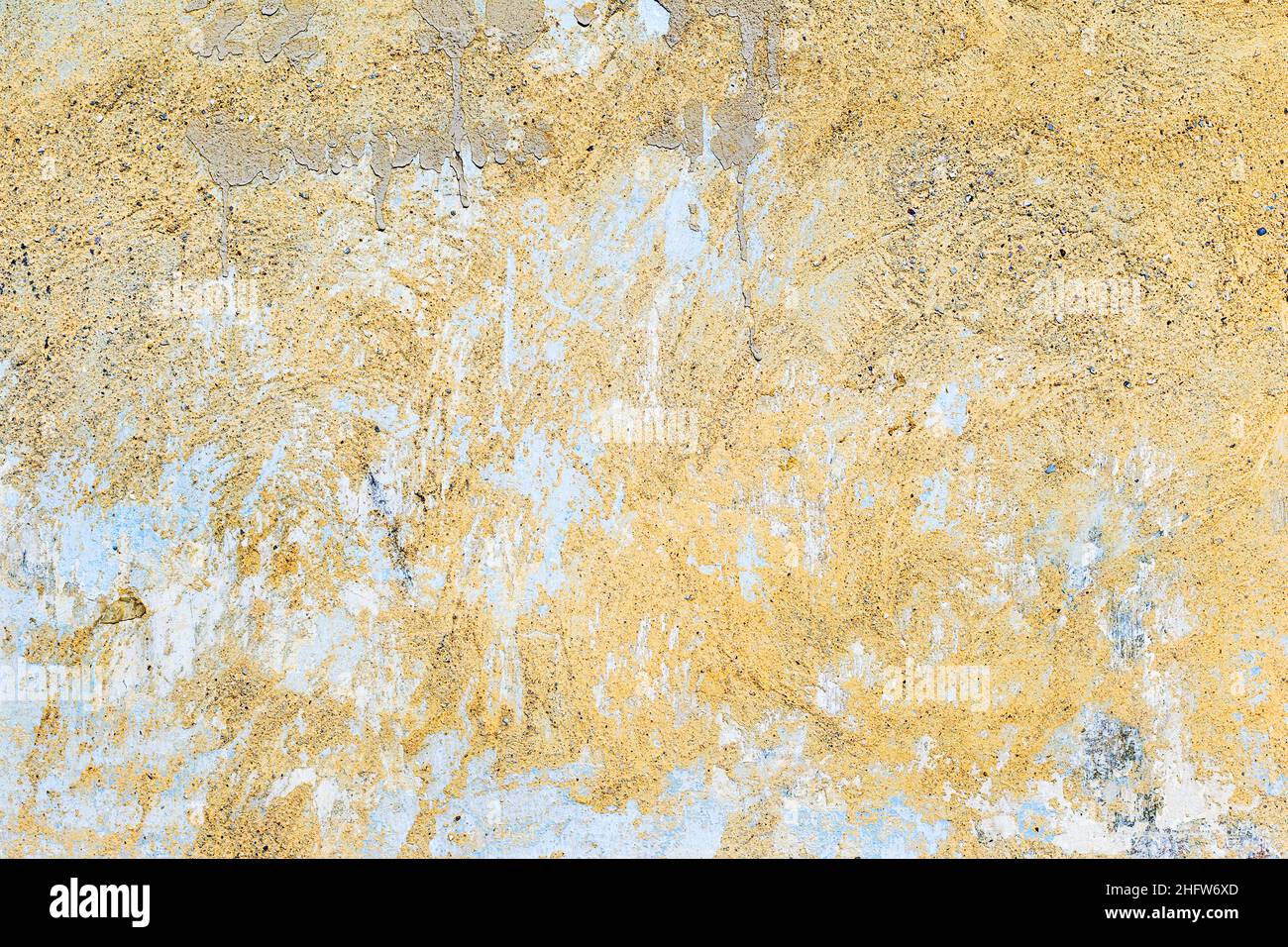 Abstract concrete, weathered with cracks and scratches. Landscape style ...