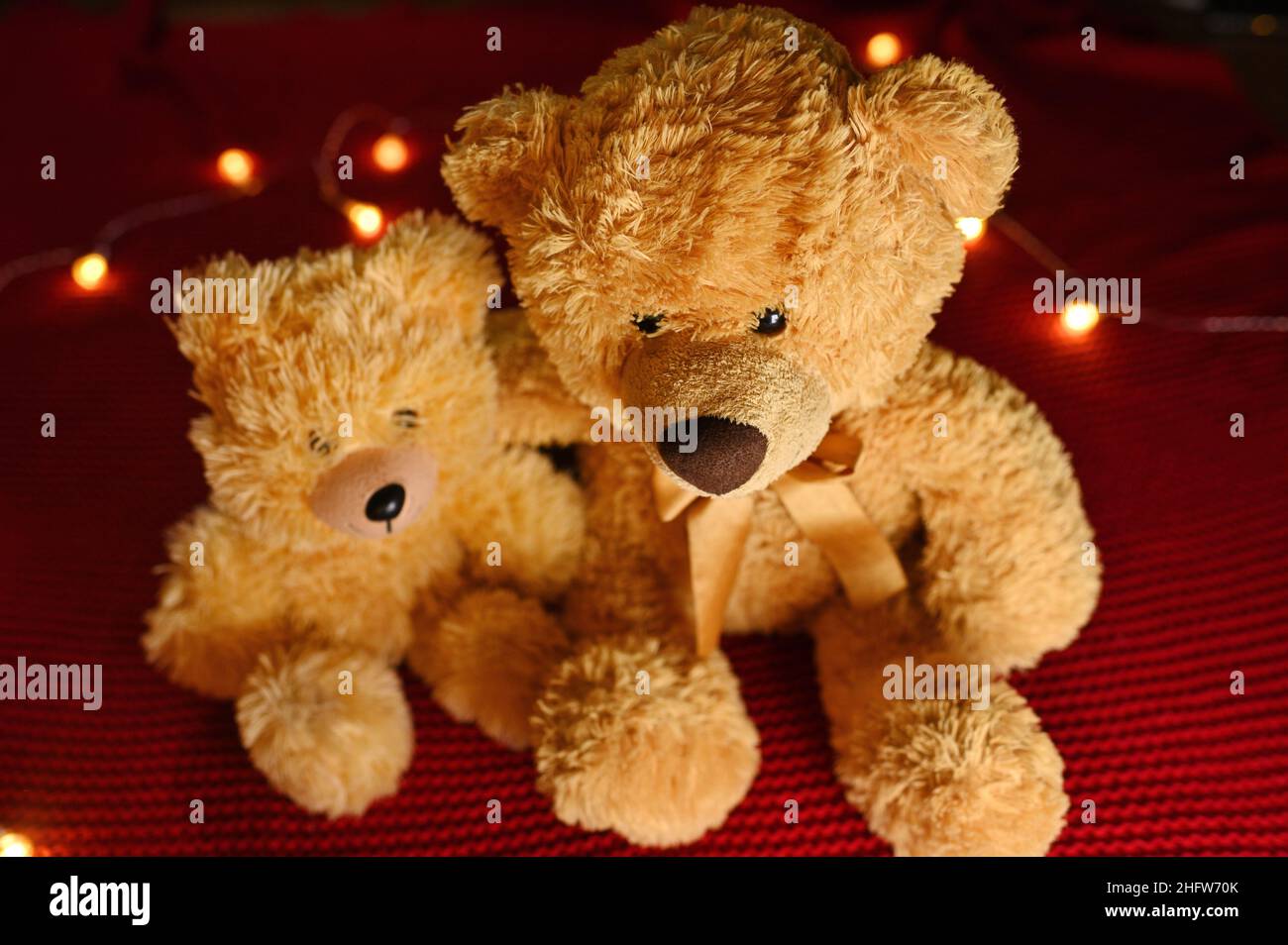 Two teddy bears hugging hi-res stock photography and images - Alamy
