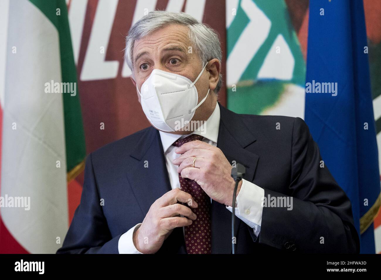 Roberto Monaldo / LaPresse 24-02-2021 Rome (Italy) Forza Italia party ...