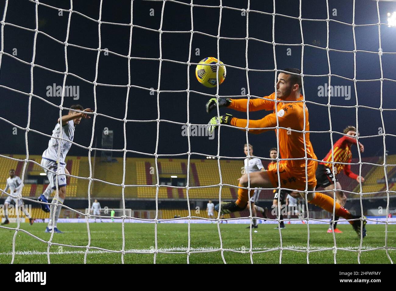 Alessandro Garofalo/LaPresse March 03, 2021 Benevento, Italy sport soccer Benevento vs Hellas ...