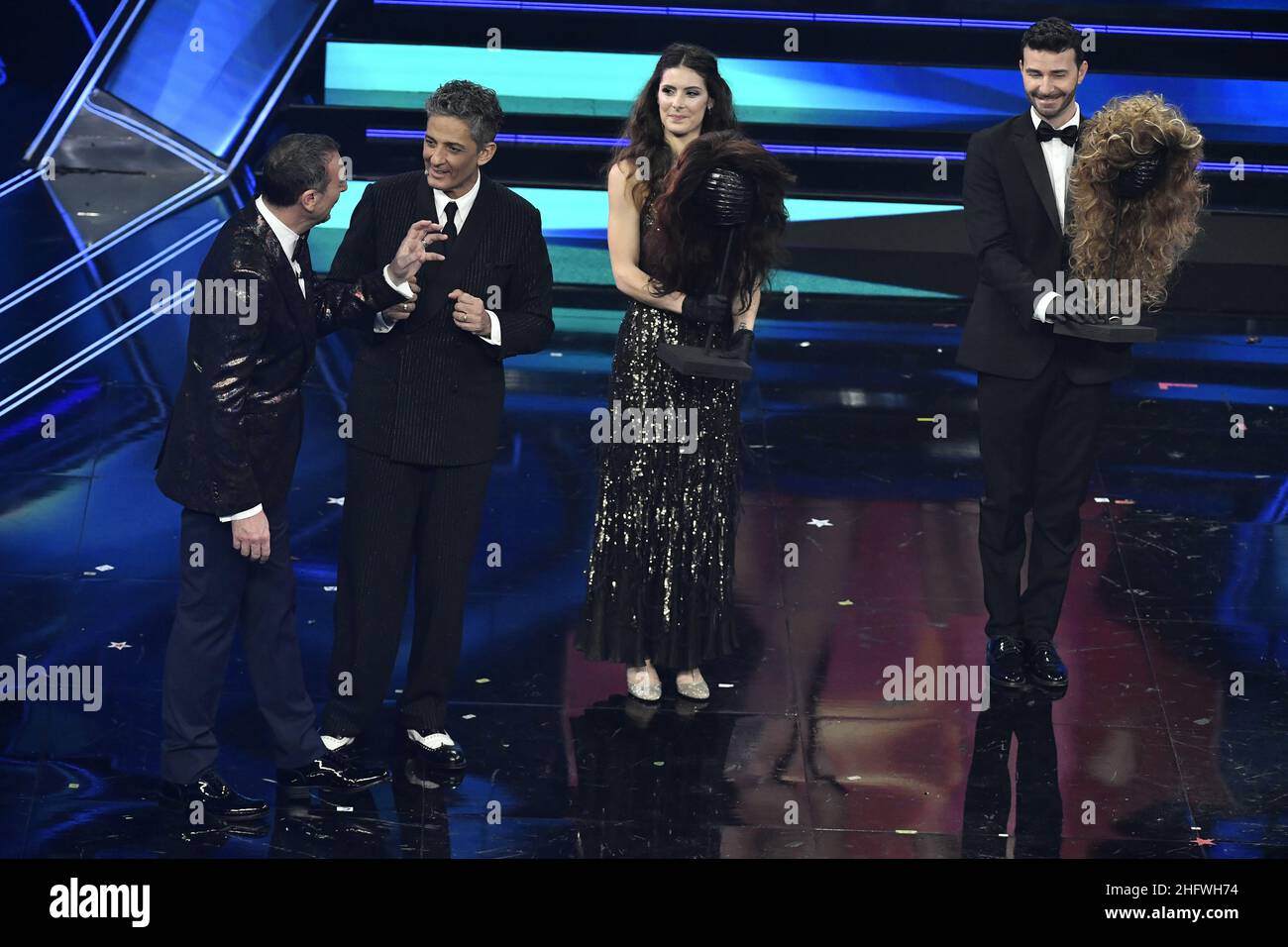 Matteo Rasero/LaPresse March 04, 2021 Sanremo, Italy Entertainment ...