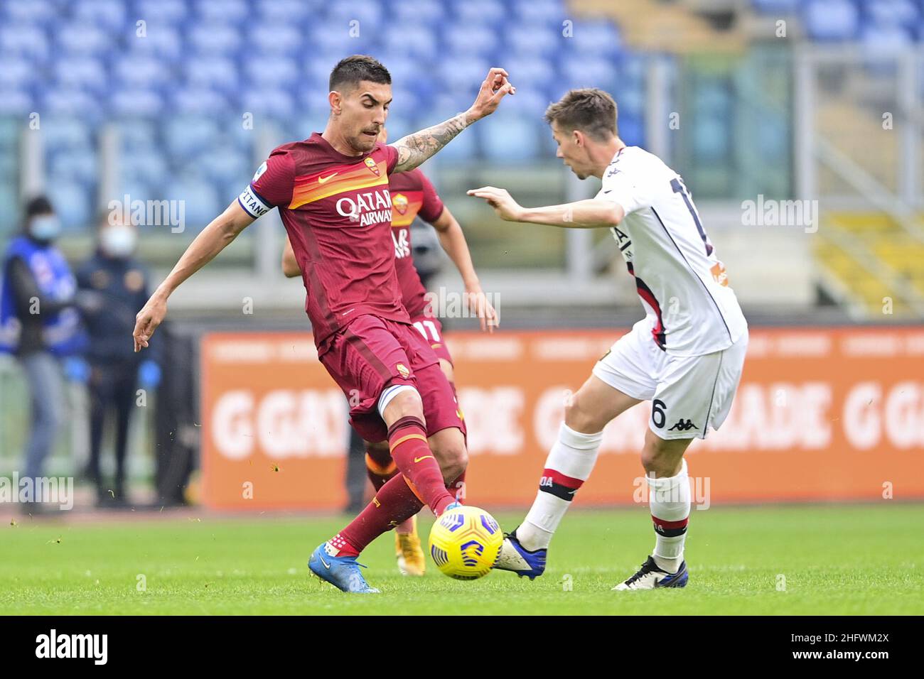 Fabio Rossi/AS Roma/LaPresse 07/03/2021 Rome (Italy) Sport Soccer Roma ...