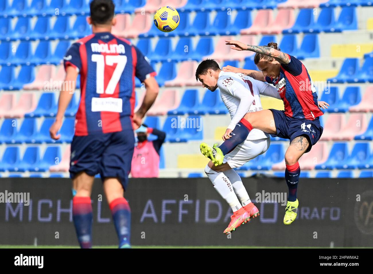 francesco mazzitello/LaPresse march 07, 2021 Crotone, Italy sport ...