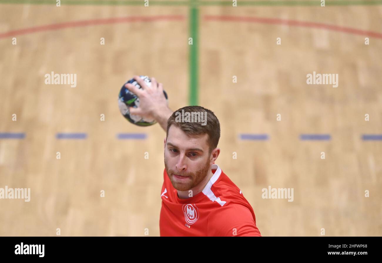 Bratislava, Slovakia. 17th Jan, 2022. Handball, European Championship ...