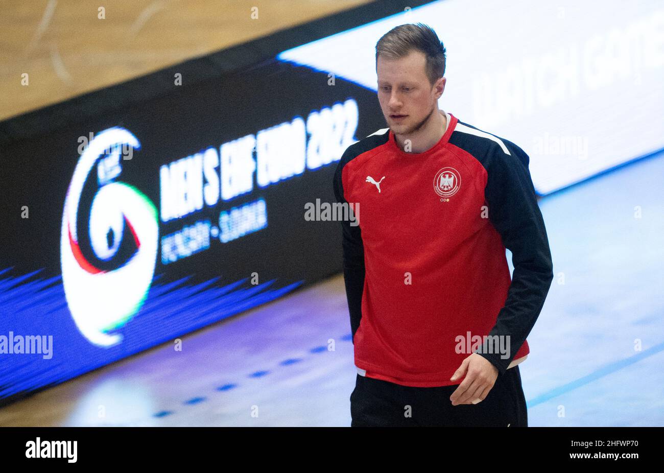 Bratislava, Slovakia. 17th Jan, 2022. Handball, European Championship ...