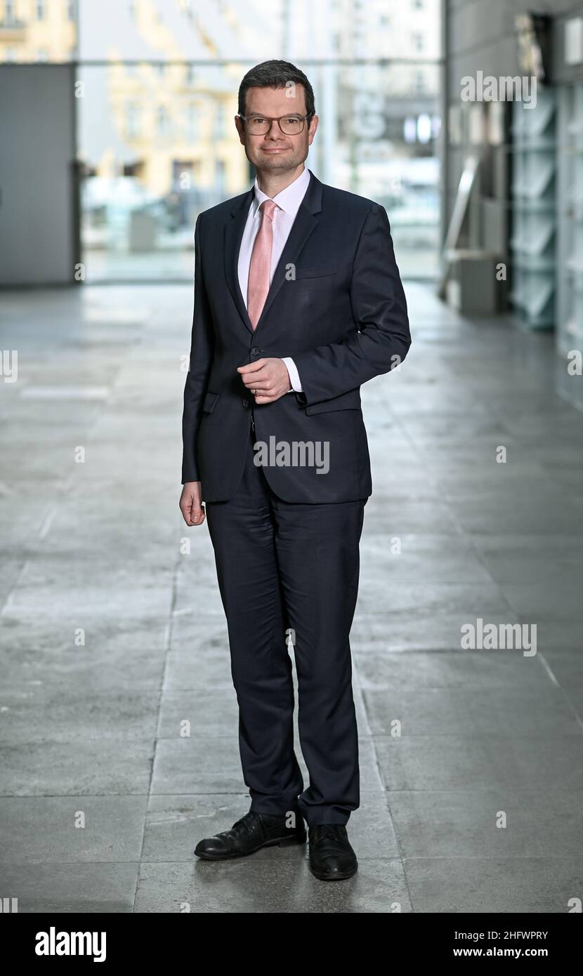 Berlin, Germany. 17th Jan, 2022. Marco Buschmann (FDP), Federal ...