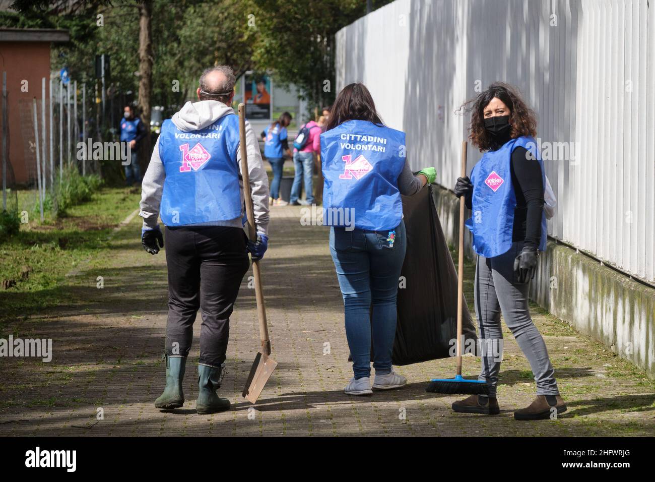 Mauro Scrobogna /LaPresse March 13, 2021 Rome, Italy News Retake Rome ...