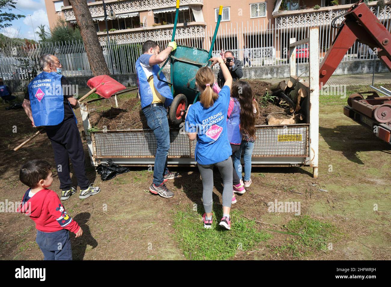 Mauro Scrobogna /LaPresse March 13, 2021 Rome, Italy News Retake Rome ...