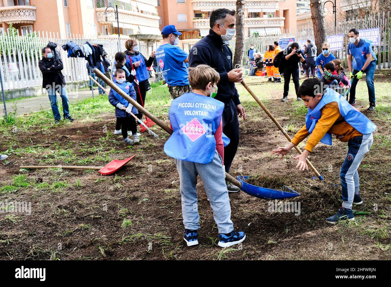Mauro Scrobogna /LaPresse March 13, 2021 Rome, Italy News Retake Rome ...