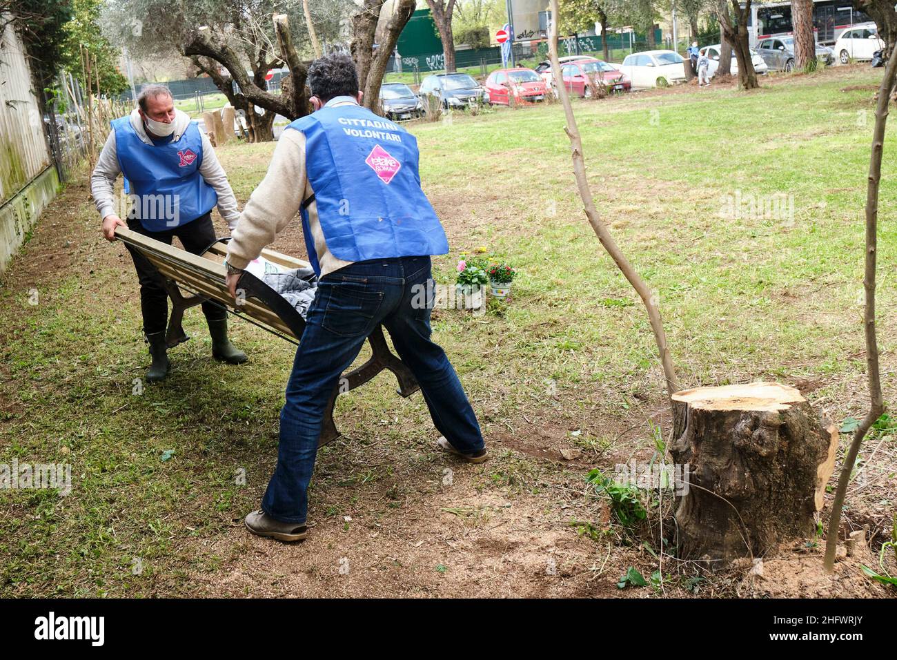 Mauro Scrobogna /LaPresse March 13, 2021 Rome, Italy News Retake Rome ...