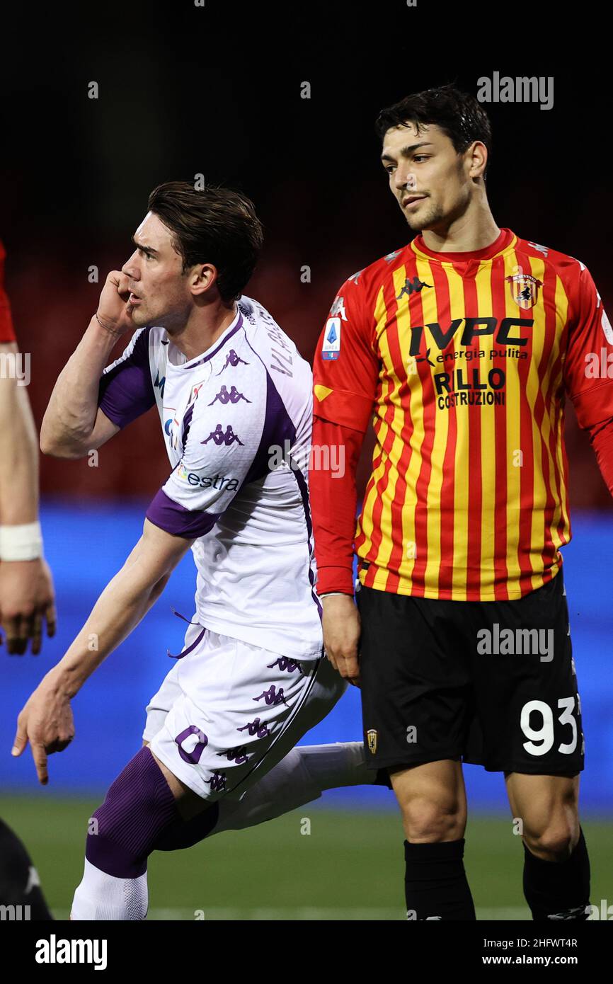 Alessandro Garofalo/LaPresse March 13, 2021 Benevento, Italy sport soccer Benevento vs ...