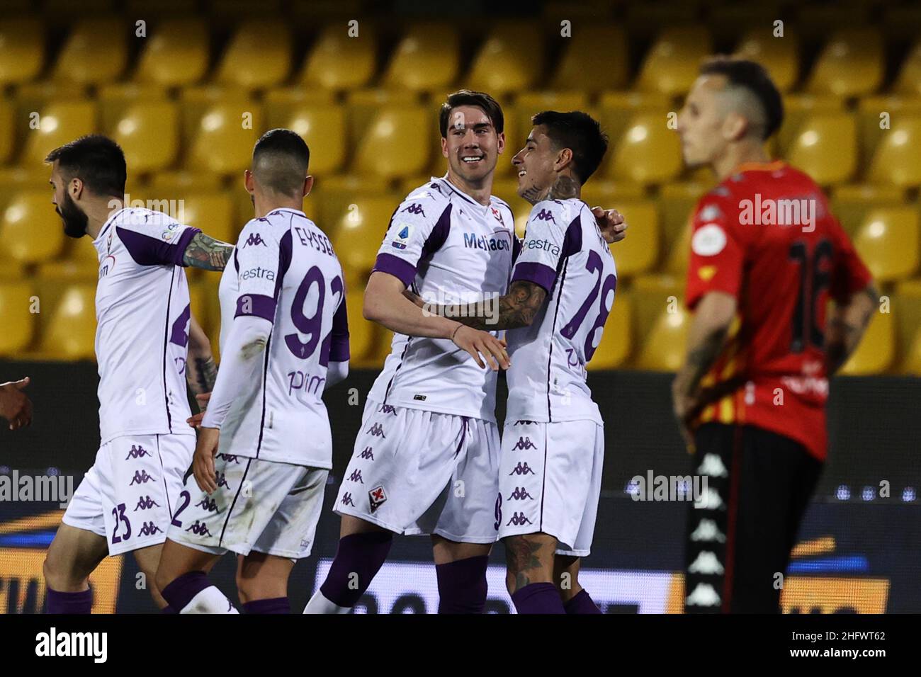 Alessandro Garofalo/LaPresse March 13, 2021 Benevento, Italy sport soccer Benevento vs ...