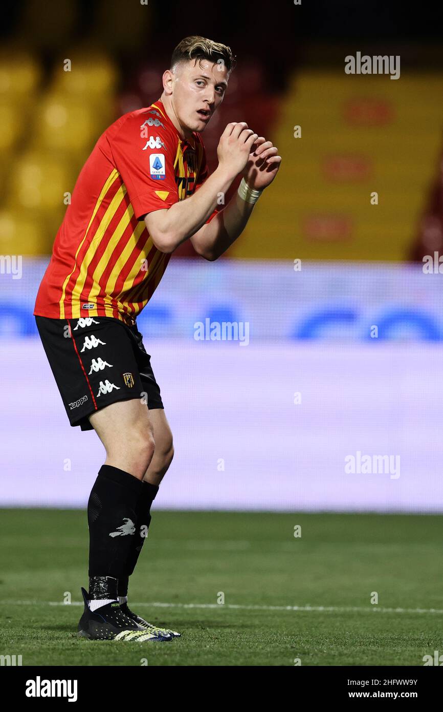 Alessandro Garofalo/LaPresse March 13, 2021 Benevento, Italy sport soccer Benevento vs ...