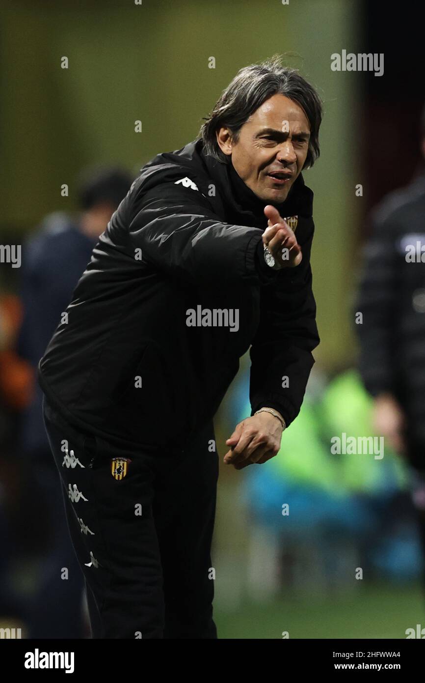 Alessandro Garofalo/LaPresse March 13, 2021 Benevento, Italy sport soccer Benevento vs ...