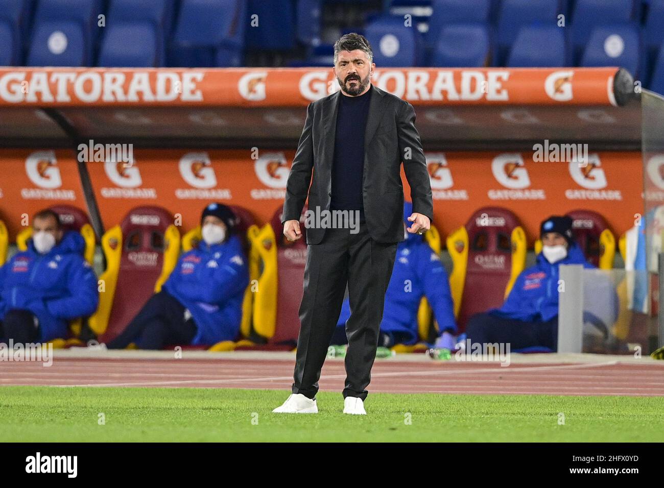 Fabio Rossi/AS Roma/LaPresse 21/03/2021 Rome (Italy) Sport Soccer Roma ...