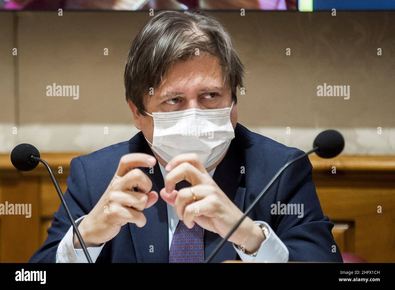 Roberto Monaldo / LaPresse 23-03-2021 Rome (Italy) Press conference by ...