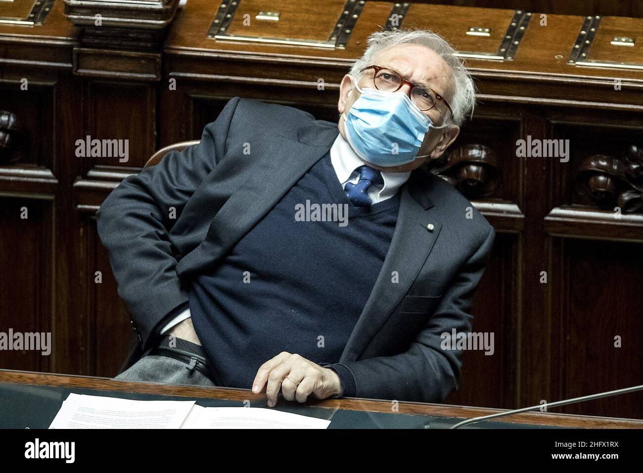 Roberto Monaldo / LaPresse 24-03-2021 Rome (Italy) Chamber of Deputies ...