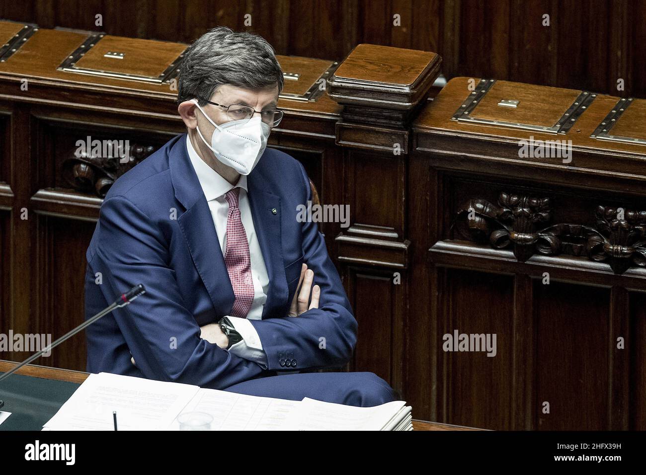 Roberto Monaldo / LaPresse 31-03-2021 Rome (Italy) Chamber of Deputies ...