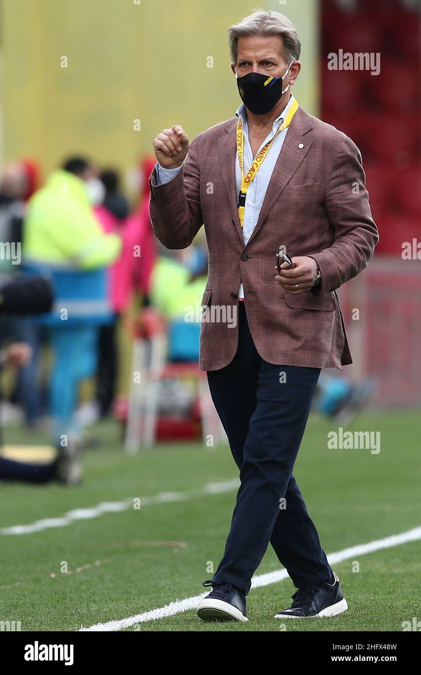 Alessandro Garofalo/LaPresse April 03, 2021 Benevento, Italy sport soccer Benevento vs Parma ...