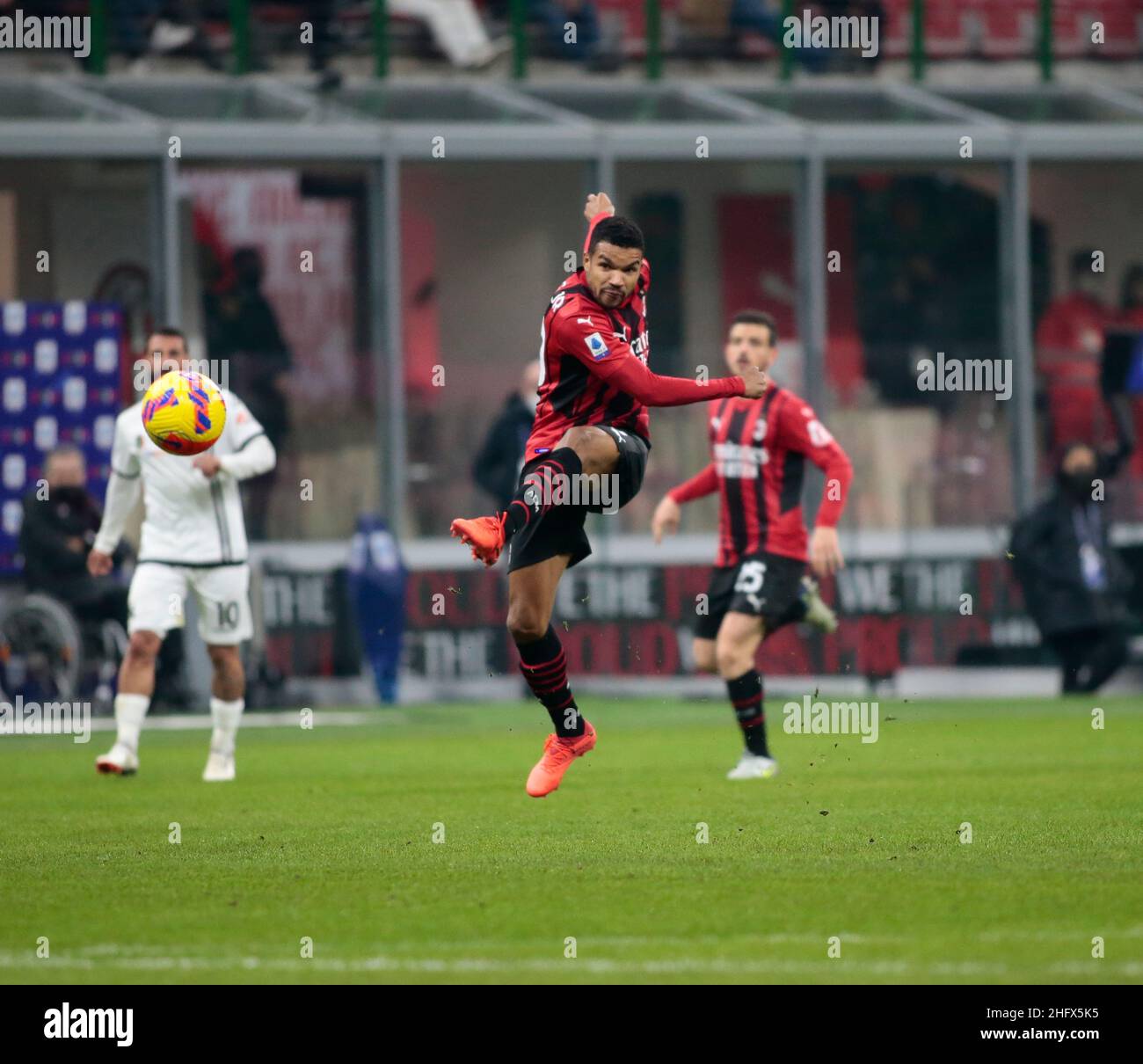 Junior Messias (Ac Milan) during the Italian championship Serie A ...