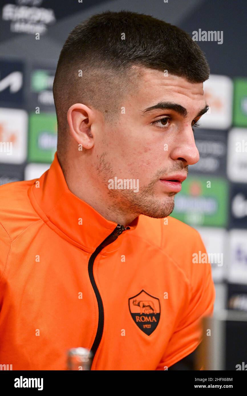 Fabio Rossi/AS Roma/LaPresse 07/04/2021 Amsterdam (NDL) Sport Soccer ...