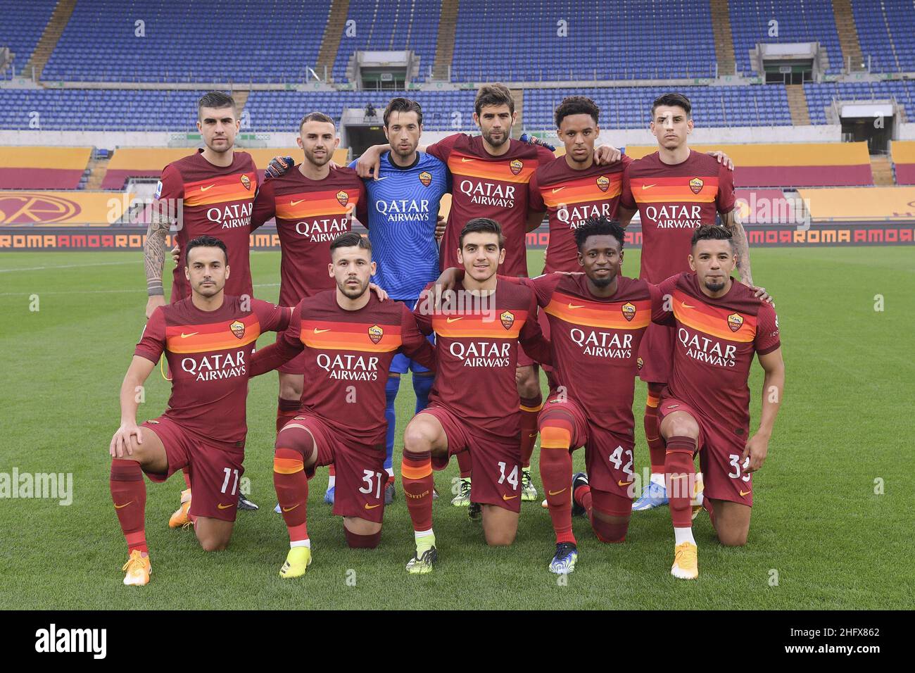 Luciano Rossi/ AS Roma/ LaPresse 11/04/2021 Rome (Italy) Sport Soccer ...