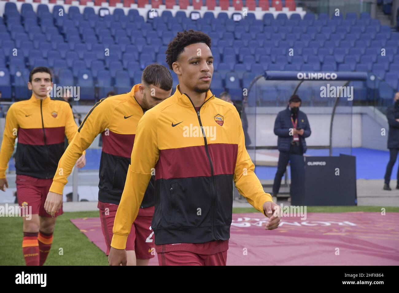 Luciano Rossi/ AS Roma/ LaPresse 11/04/2021 Rome (Italy) Sport Soccer ...
