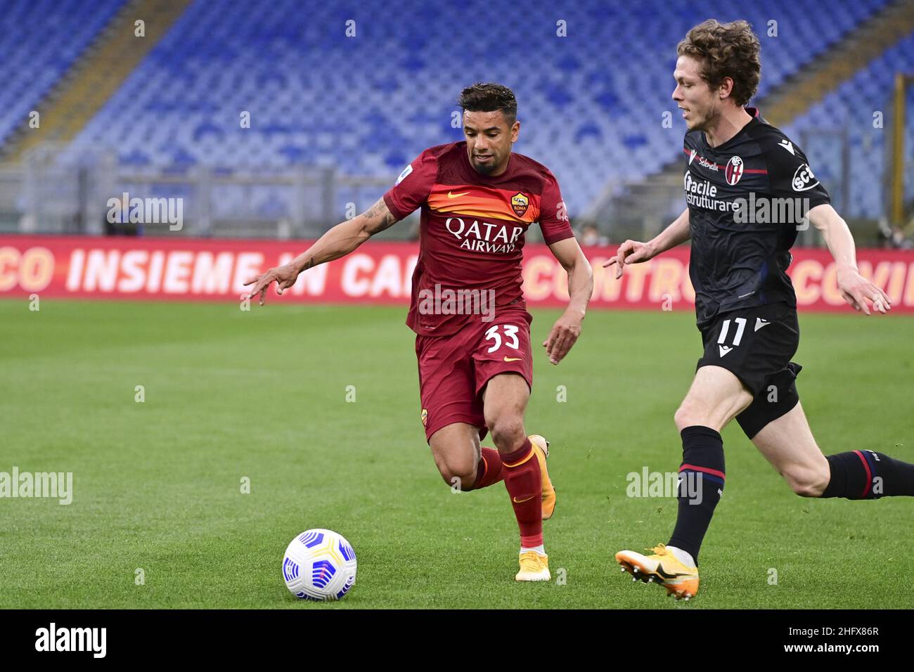 Luciano Rossi/ AS Roma/ LaPresse 11/04/2021 Rome (Italy) Sport Soccer ...