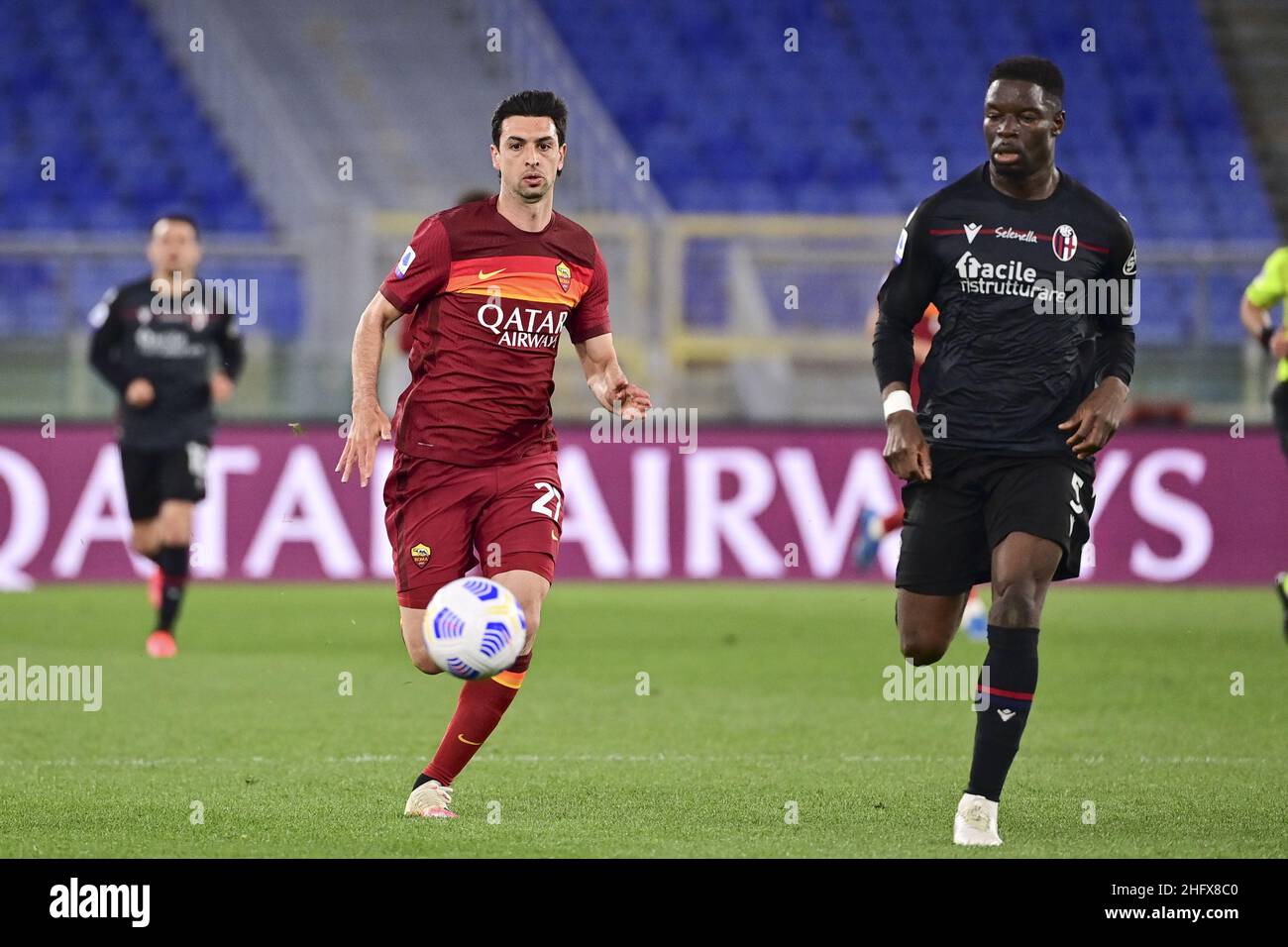 Luciano Rossi/ AS Roma/ LaPresse 11/04/2021 Rome (Italy) Sport Soccer ...
