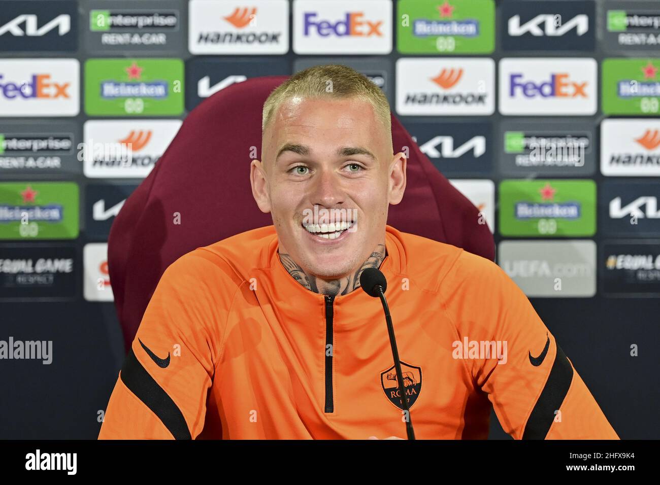 Luciano Rossi/AS Roma/ LaPresse 14/04/2021 Roma (Italia) Sport Soccer ...