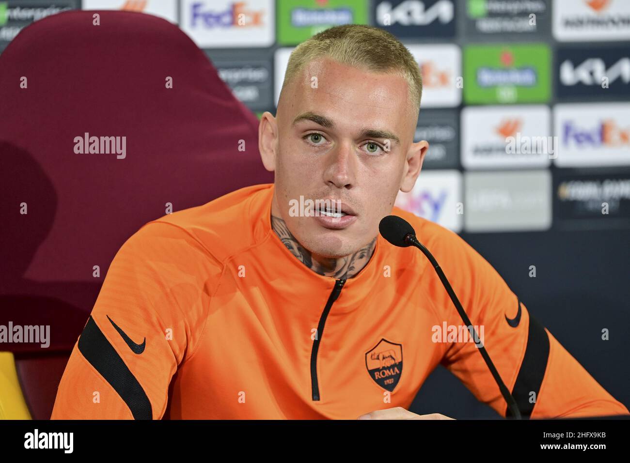 Luciano Rossi/AS Roma/ LaPresse 14/04/2021 Roma (Italia) Sport Soccer ...