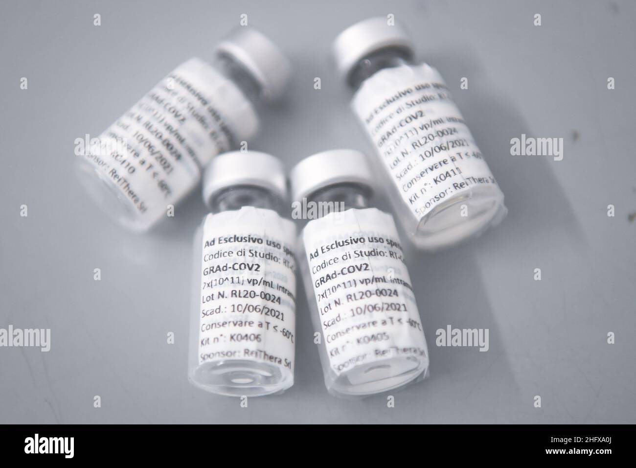Marco Alpozzi/LaPresse April 15, 2021 Vercelli, Italy News Testing of ...