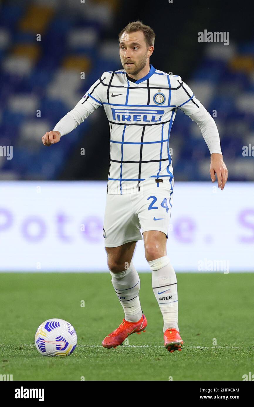 Alessandro Garofalo/LaPresse April 18, 2021 Naples, Italy sport soccer ...