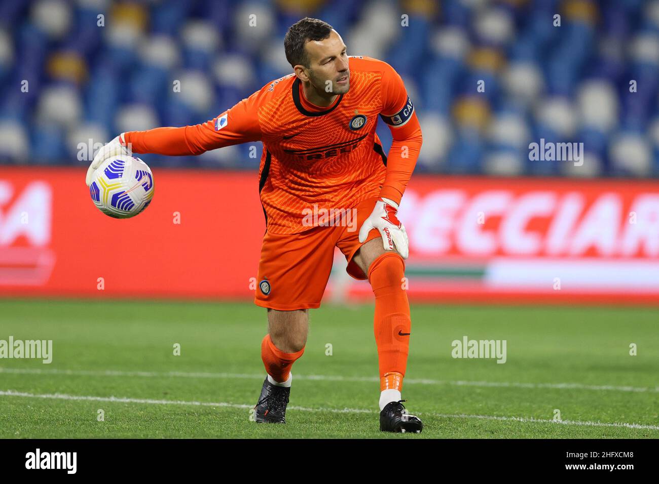 Alessandro Garofalo/LaPresse April 18, 2021 Naples, Italy sport soccer ...