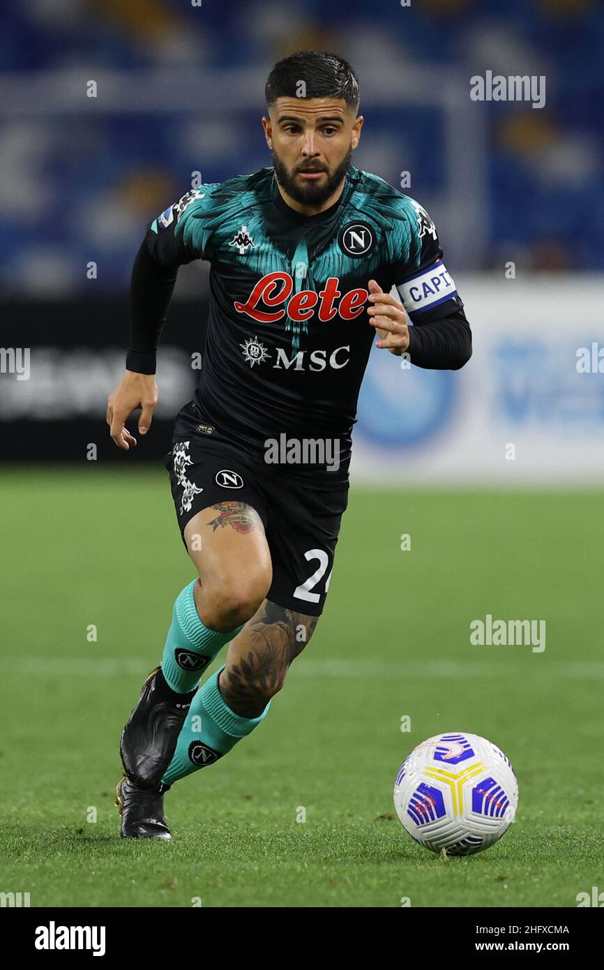 Alessandro Garofalo/LaPresse April 18, 2021 Naples, Italy sport soccer ...