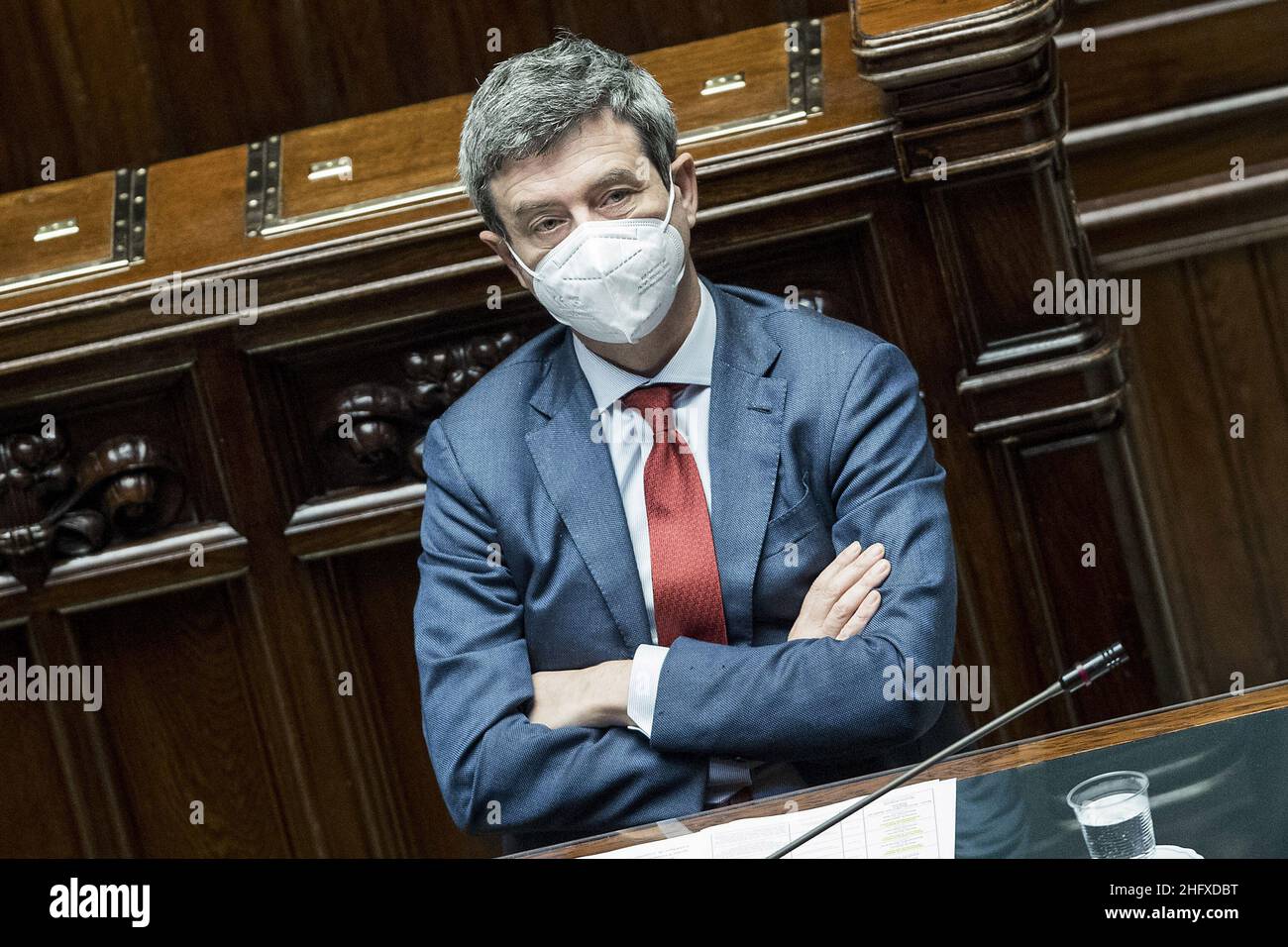 Roberto Monaldo / LaPresse 21-04-2021 Rome (Italy) Chamber of Deputies ...