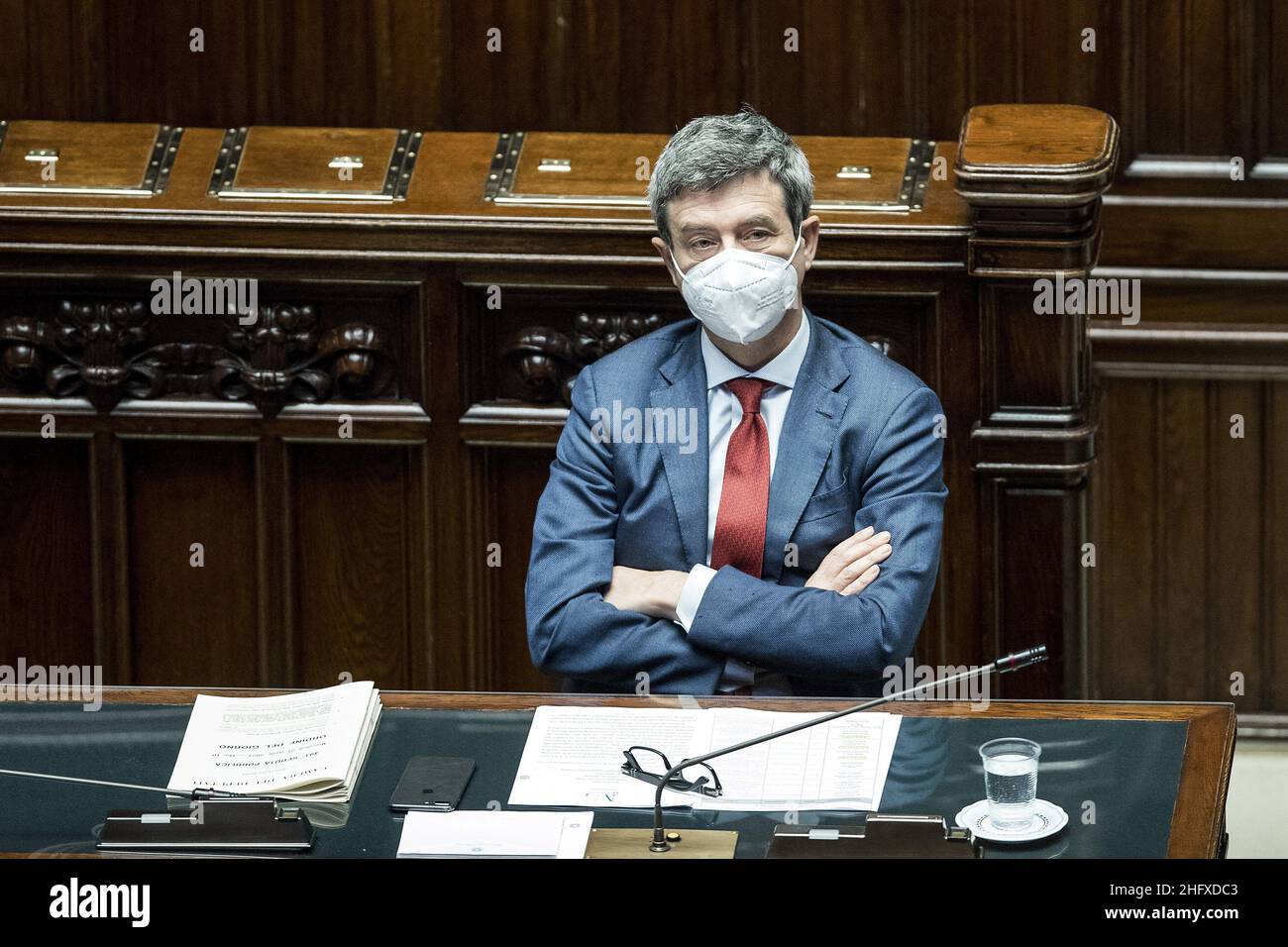 Roberto Monaldo / LaPresse 21-04-2021 Rome (Italy) Chamber of Deputies ...