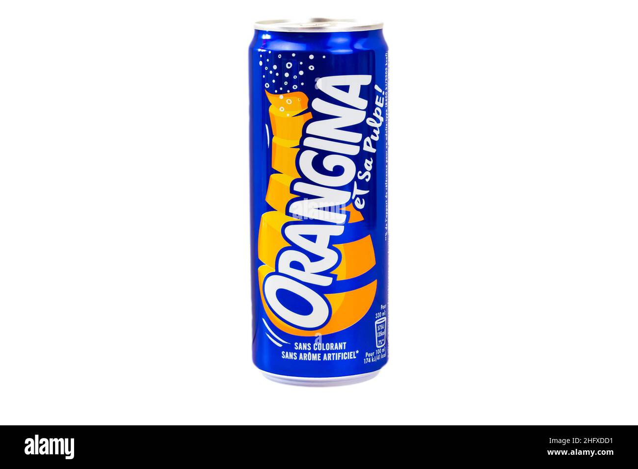 Orangina logo hi-res stock photography and images - Alamy