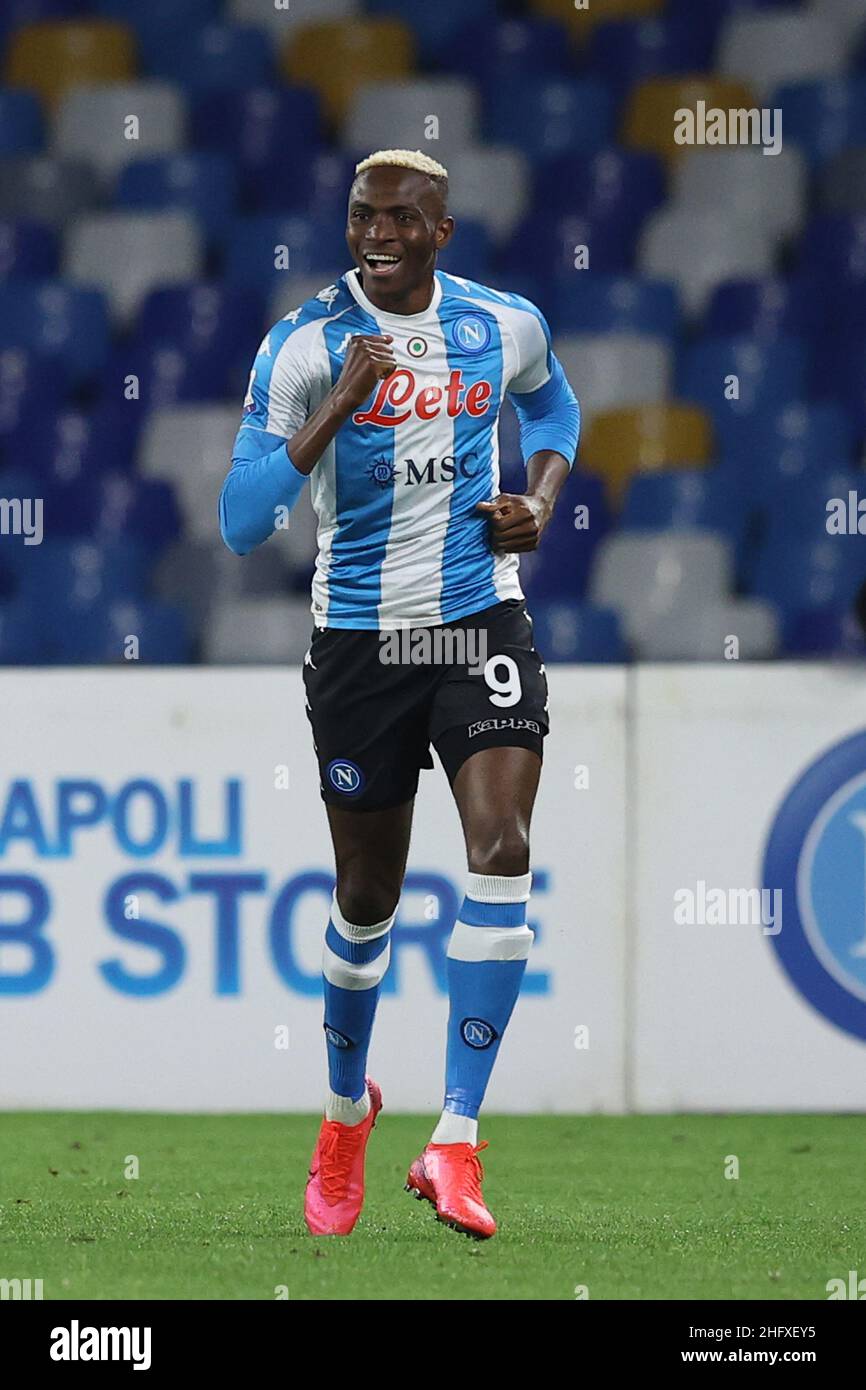 Alessandro Garofalo/LaPresse April 22, 2021 Naples, Italy sport soccer ...