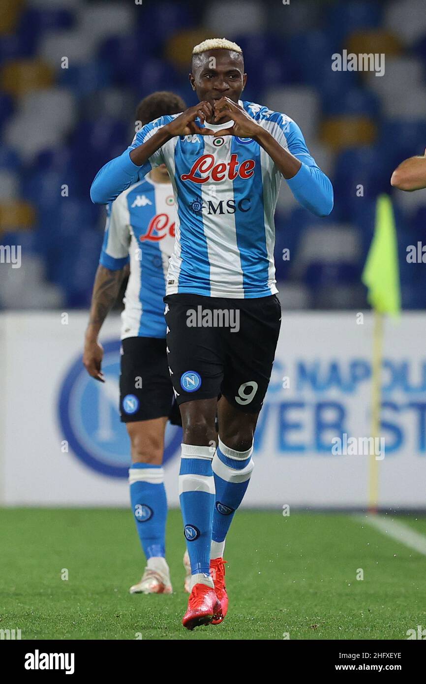 Alessandro Garofalo/LaPresse April 22, 2021 Naples, Italy sport soccer ...