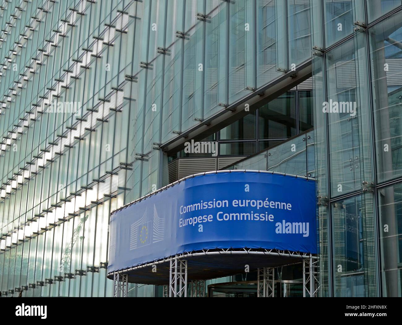 The European Commission Building in Brussels, Belgium Stock Photo - Alamy