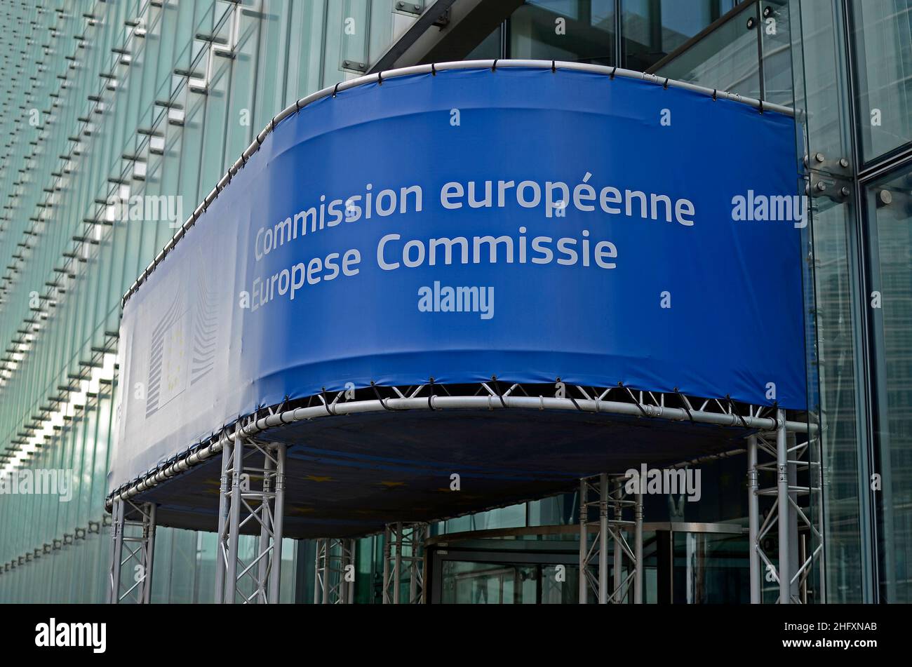 The European Commission Building in Brussels, Belgium Stock Photo - Alamy