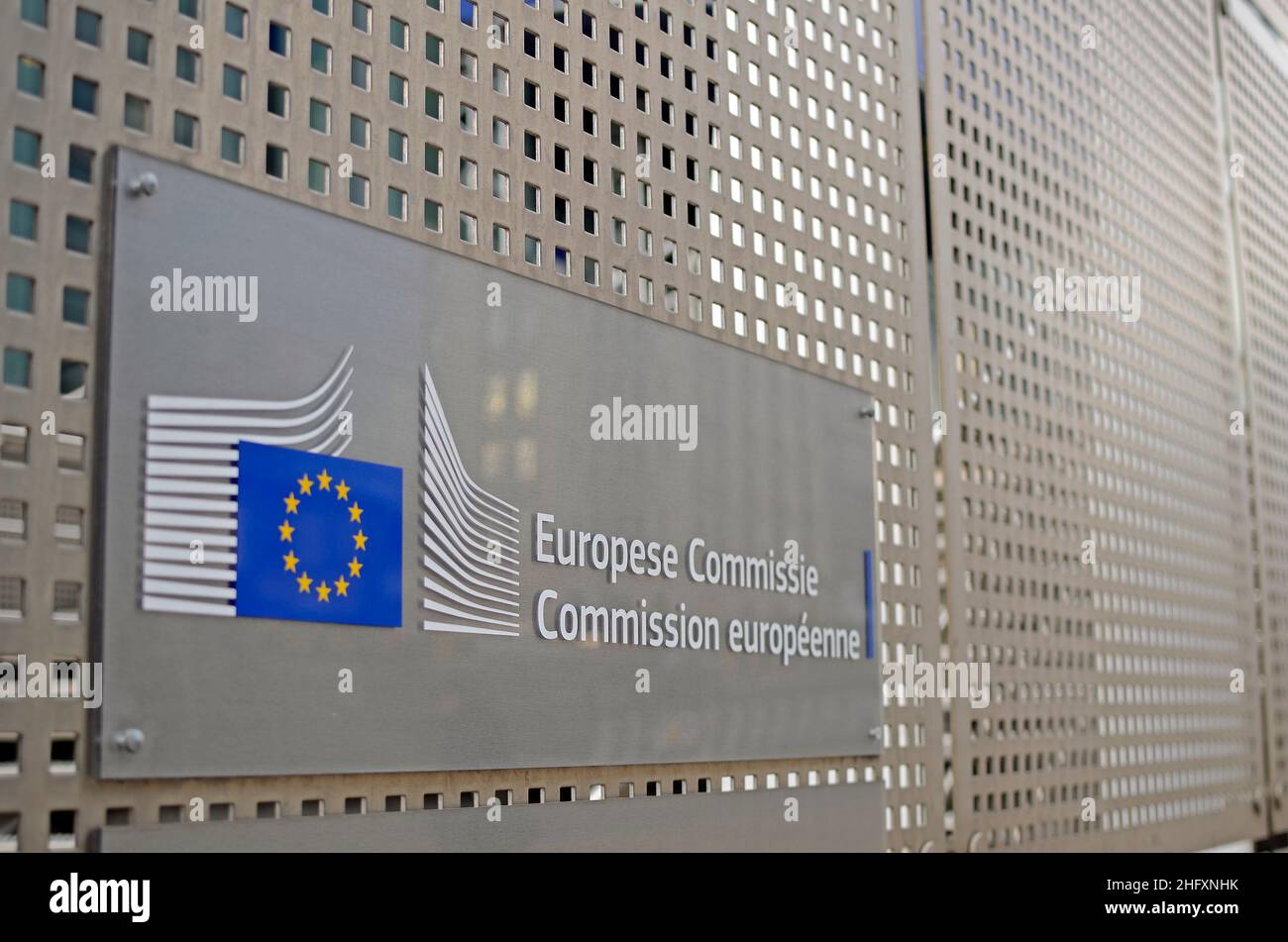 The European Commission Building in Brussels, Belgium Stock Photo - Alamy