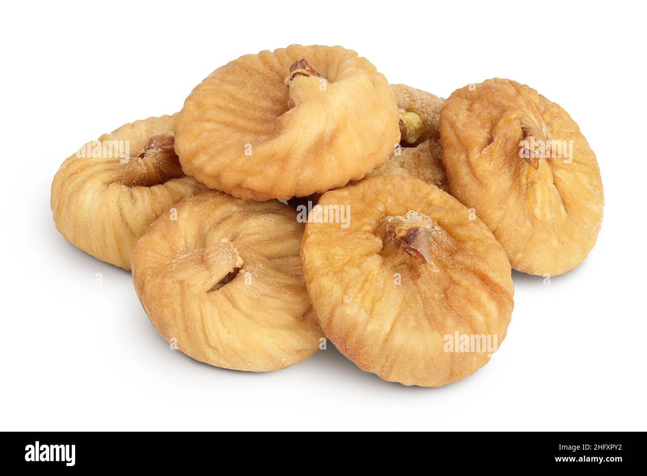dried figs isolated on white background with clipping path and full ...