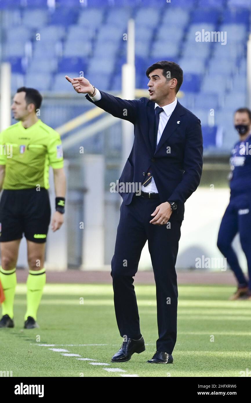 Luciano Rossi/ AS Roma/ LaPresse 09/05/2021 Rome (Italy) Sport Soccer ...