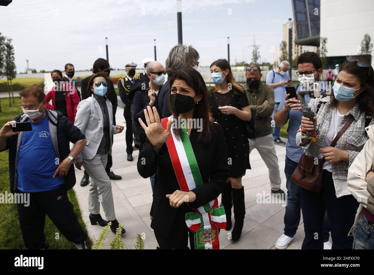 Cecilia Fabiano/ LaPresse May 11 , 2021 Roma (Italy) News : a square is ...