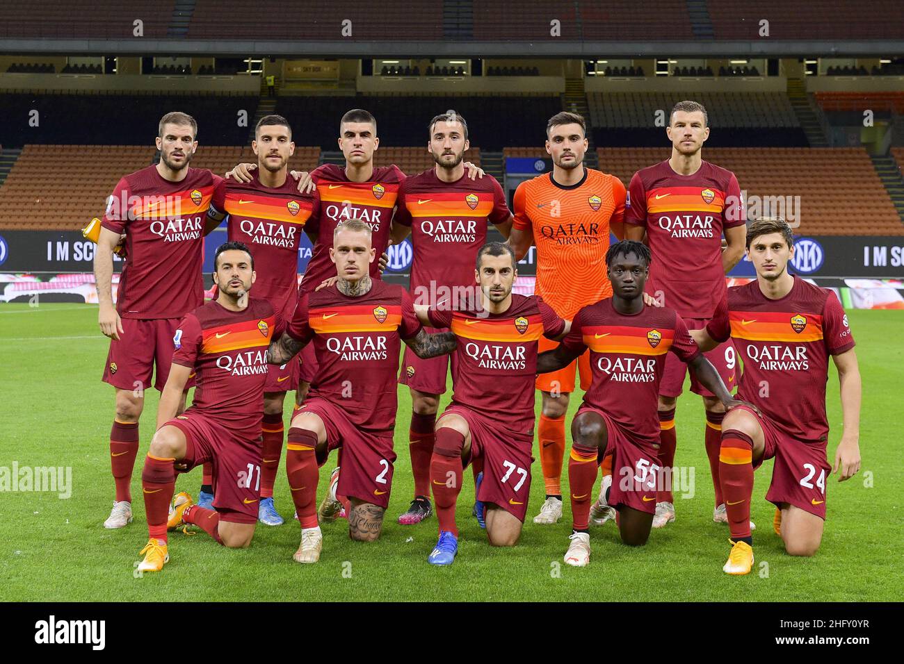 Fabio Rossi/AS Roma/LaPresse 12/05/2021 Milan (Italy) Sport Soccer ...