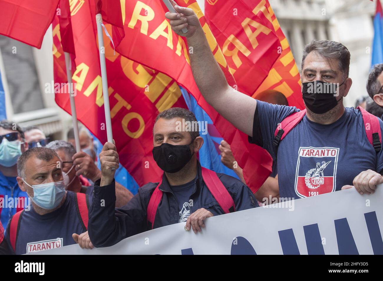 Roberto Monaldo / LaPresse 14-05-2021 Rome (Italy)News Demonstration of ...