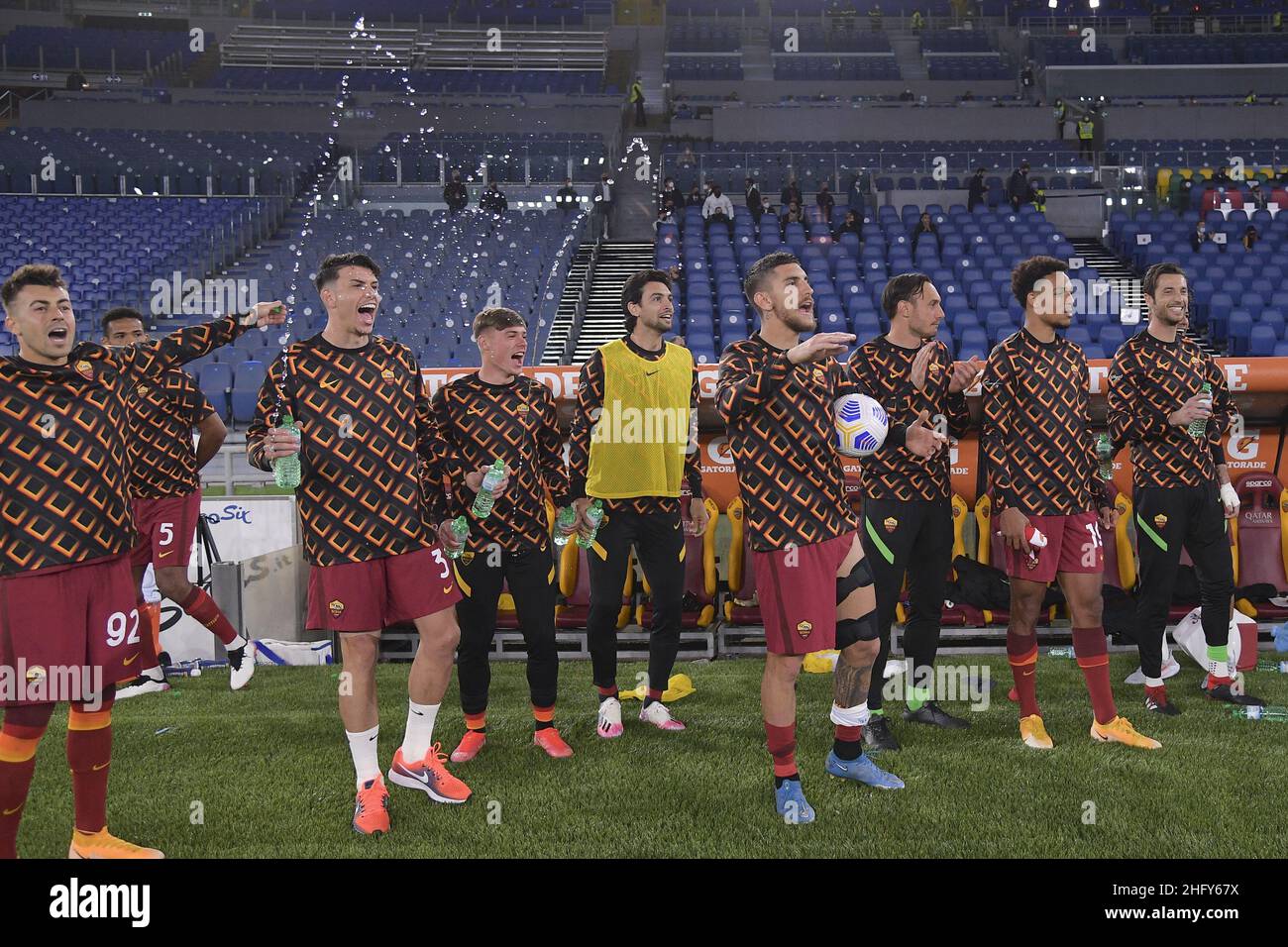 Luciano Rossi/ AS Roma/ LaPresse 15/05/2021 Rome (Italy) Sport Soccer ...