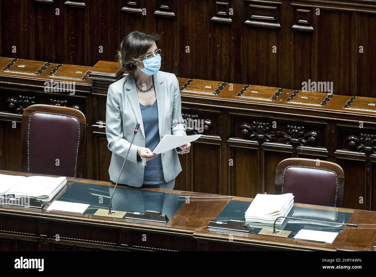 Roberto Monaldo / LaPresse 19-05-2021 Rome (Italy) Chamber of Deputies ...